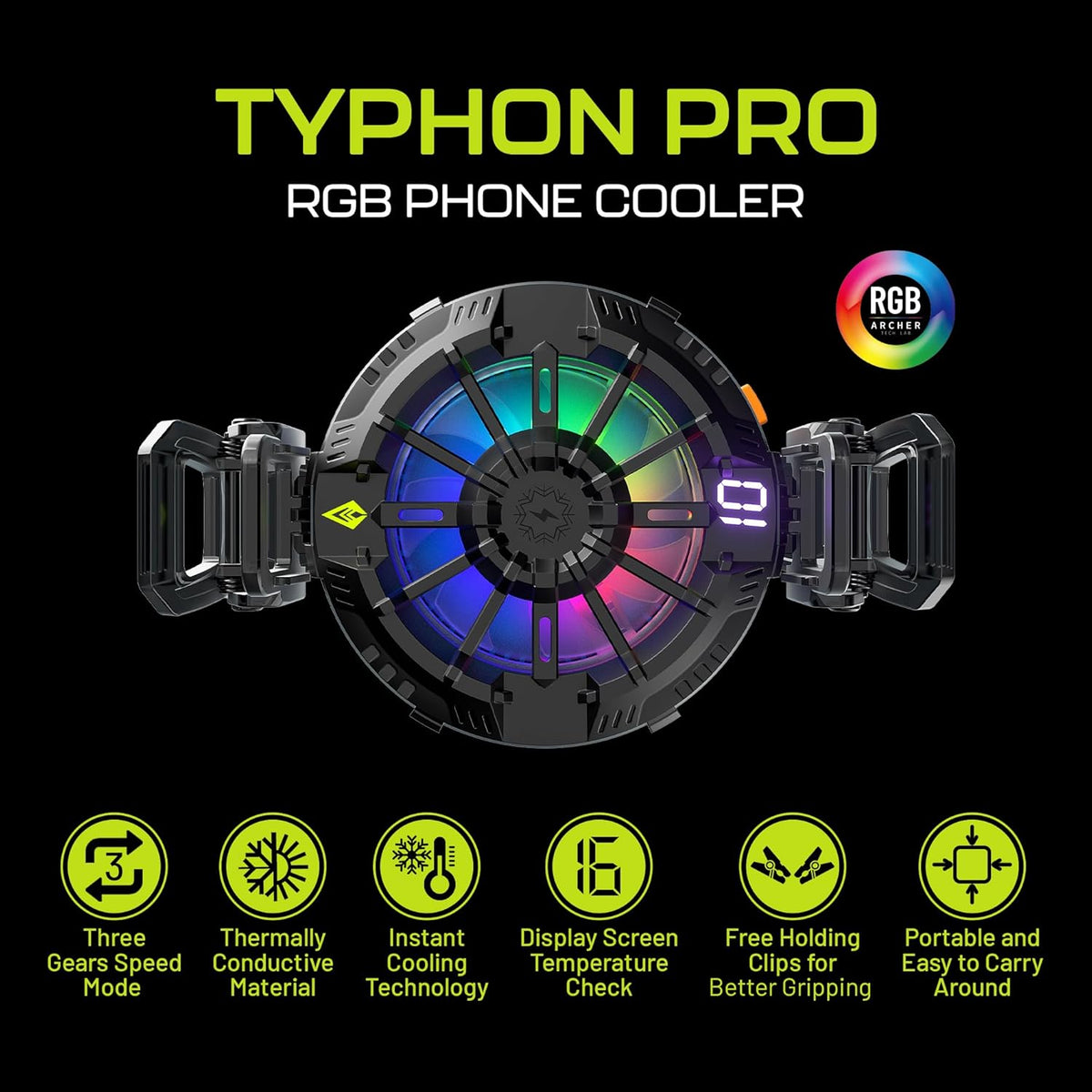 Typhon Pro Phone Cooler