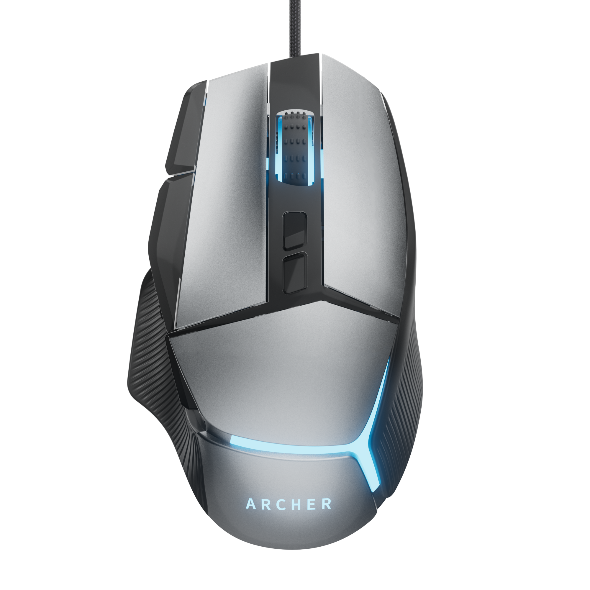 Recurve 800 Wired Gaming Mouse | 8000 DPI, 9 Buttons, RGB Lighting